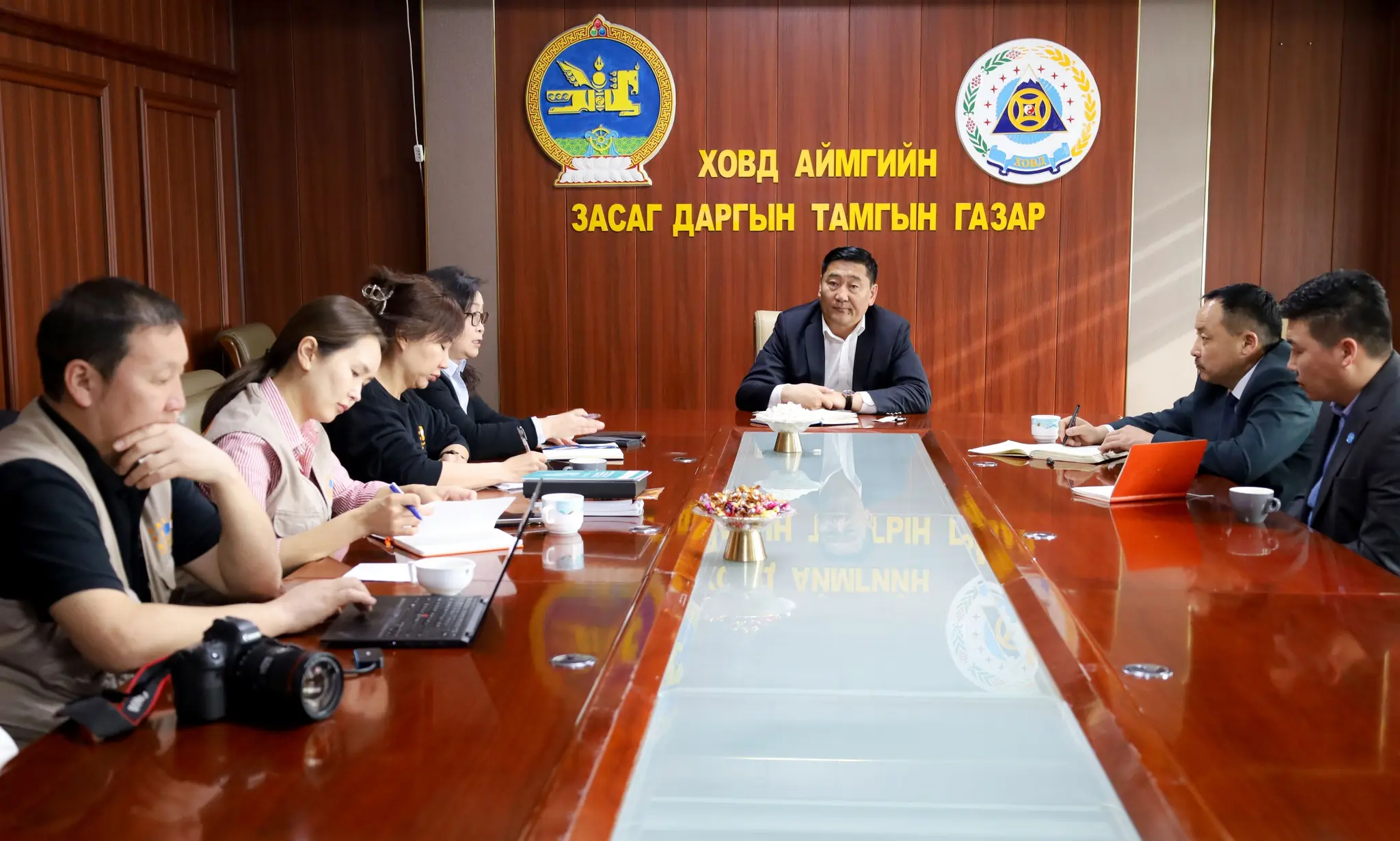 НҮБ ын Хүн амын сангийн төлөөлөл Ховд аймагт ажиллаж байна