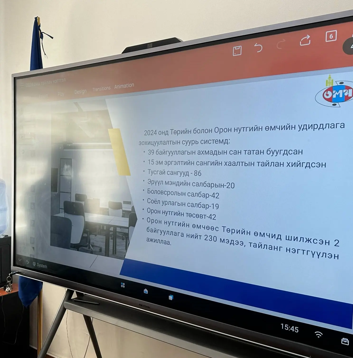 Төрийн болон орон нутгийн өмчит хуулийн этгээдийн 2024 оны жилийн ...