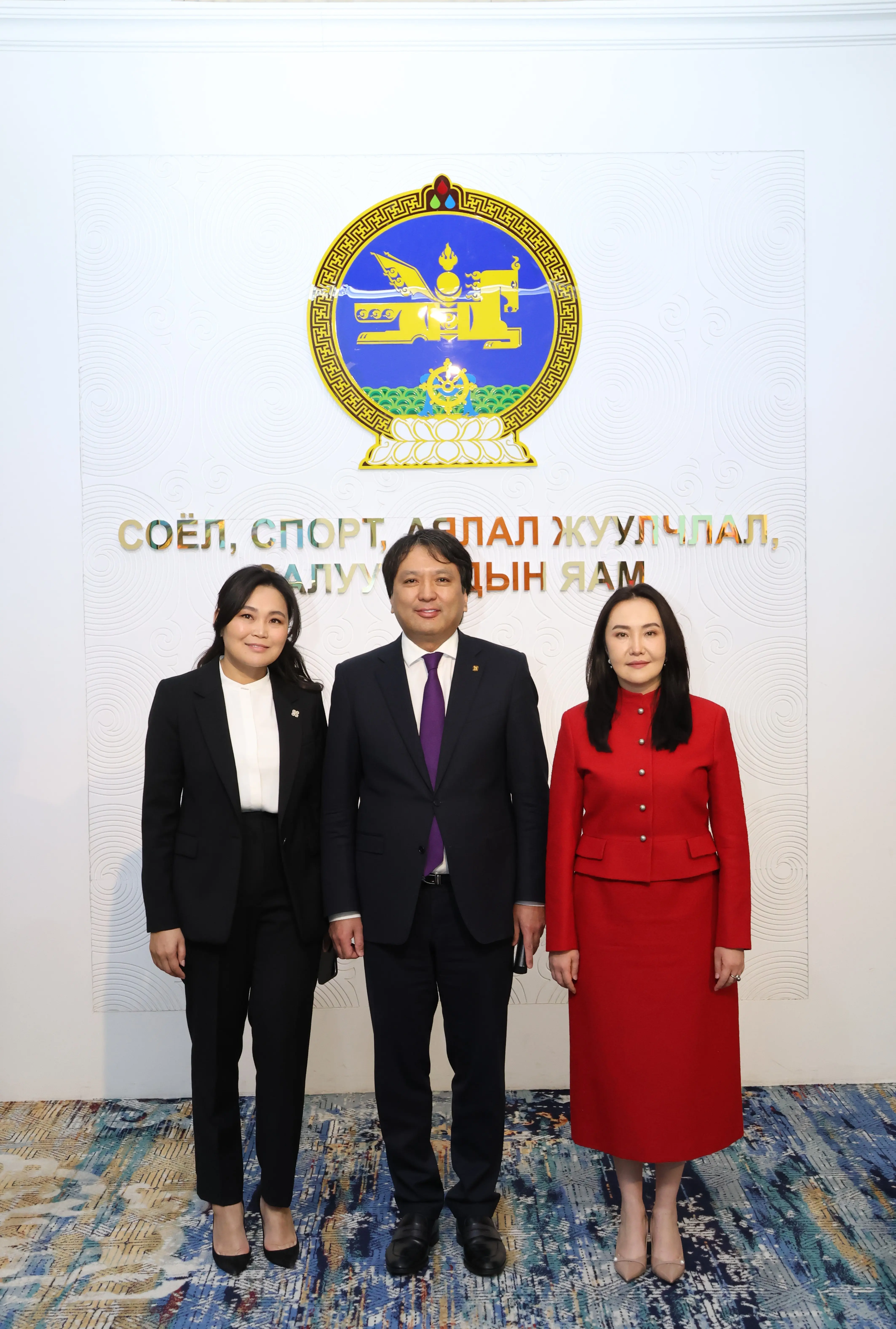 UNDRAM CHINBAT ASSUMES OFFICE AS MINISTER OF CULTURE, SPORTS, TOURISM AND YOUTH